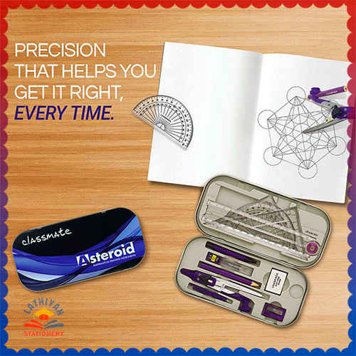 Classmate Asteroid Geometry Box